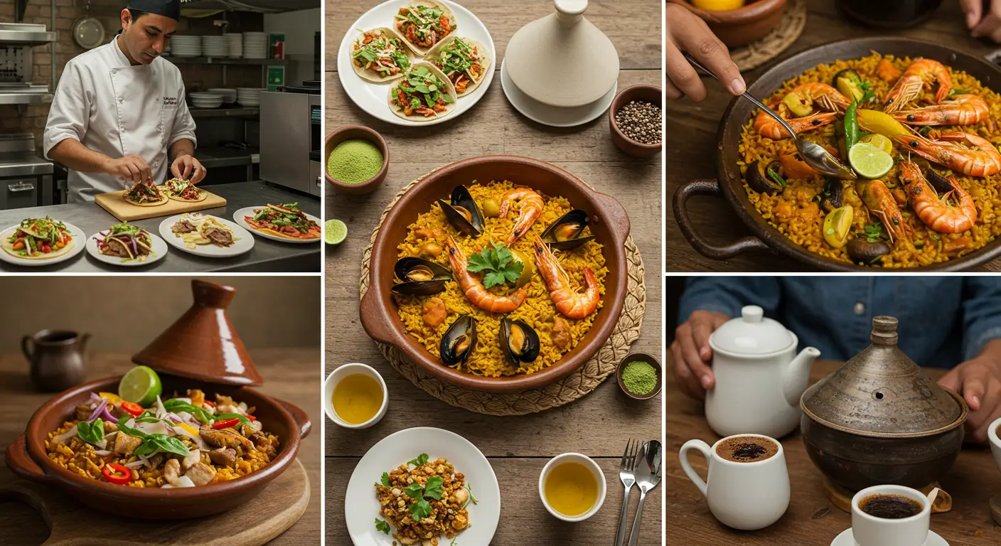 A Journey Through Global Culinary Traditions: Dishes, Techniques,